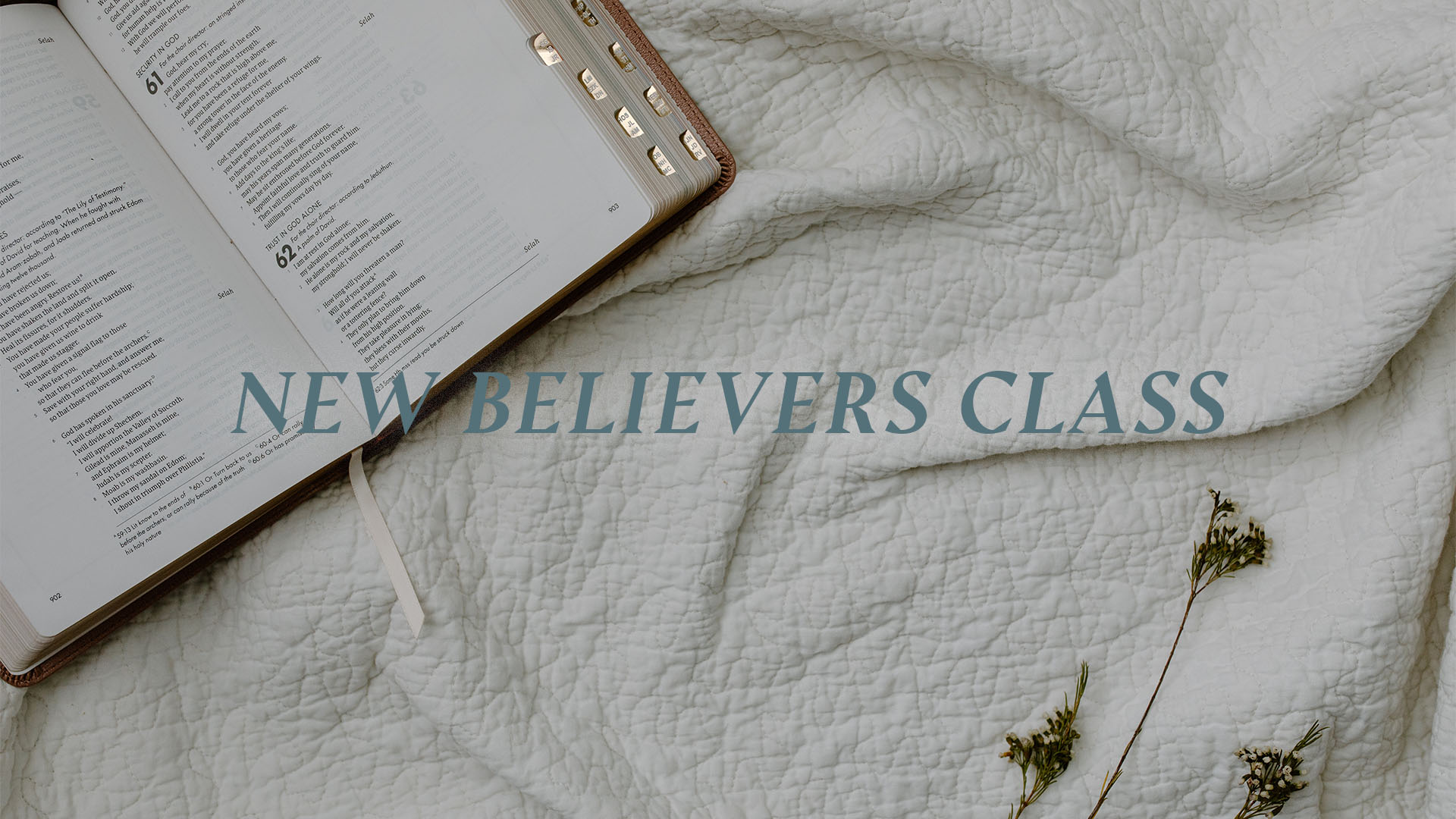 Children's New Believers Class - CrossRidge Church